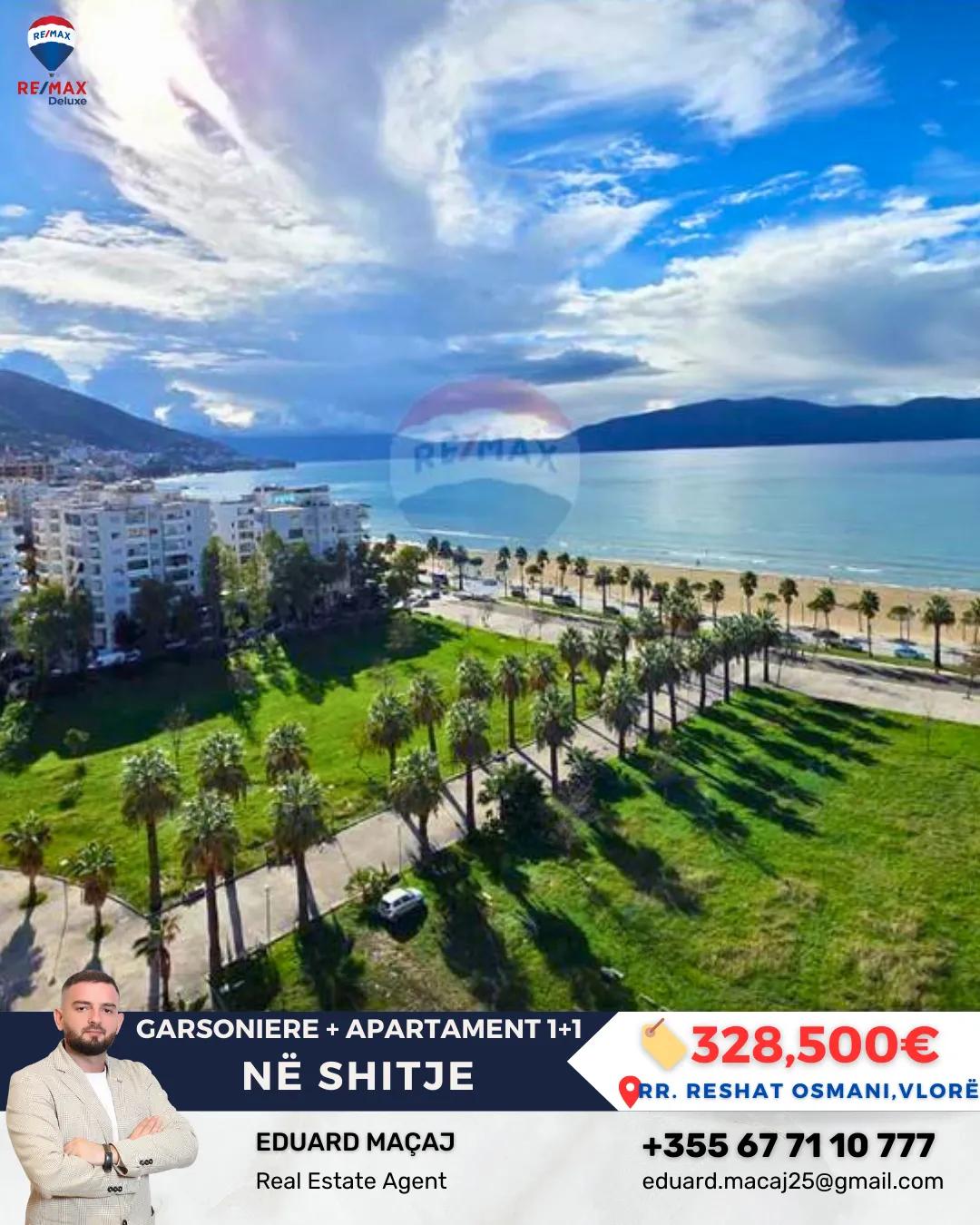 Apartament 1+1 & Garsoniere – Për Shitje – Lungomare, Vlorë | Homezone.al